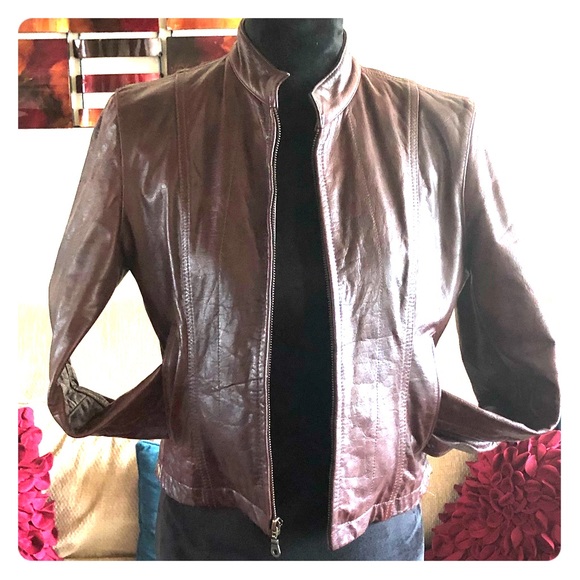 Wilsons Leather | Jackets & Coats | Burgandybrown Wilson Maxima Leather ...
